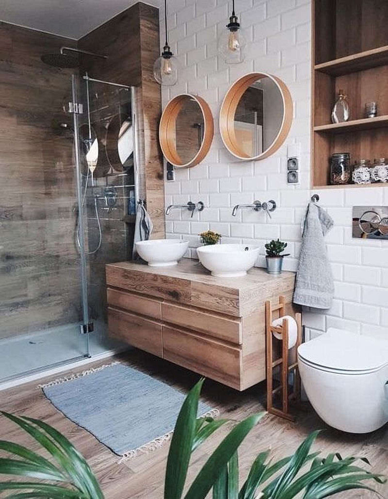Modern rustic bathroom store