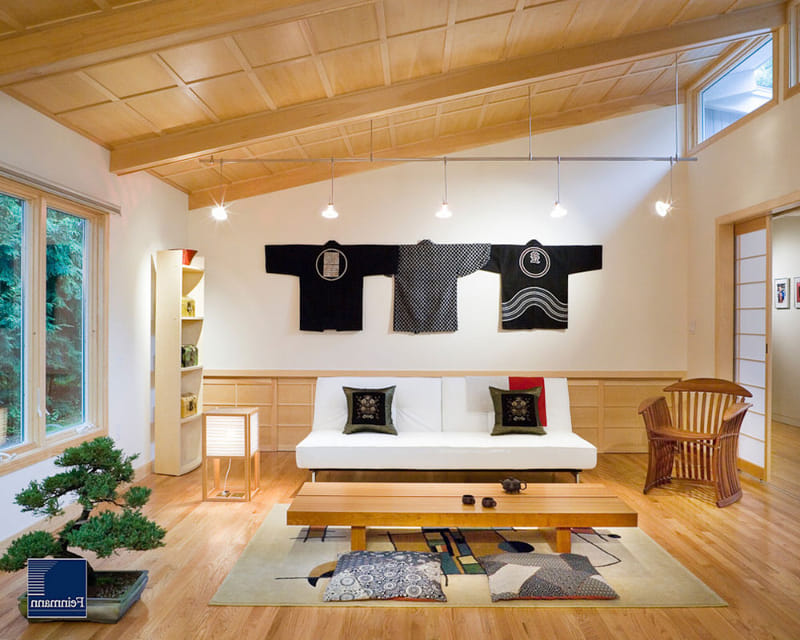 Japanese Living Rooms With White Sofa Home Interior 50M2 Office Design